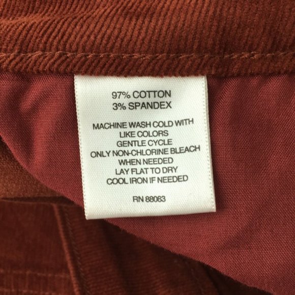 Signature Studio | Pants & Jumpsuits | Signature Studio Rust Corduroy ...